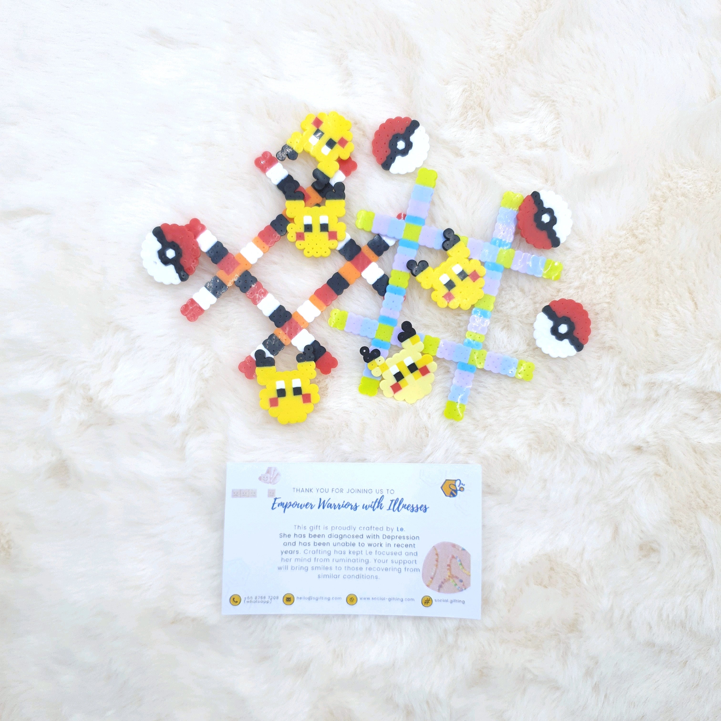 Hama beads Tic Tac Toe – Social Gifting / SGifting Pte Ltd