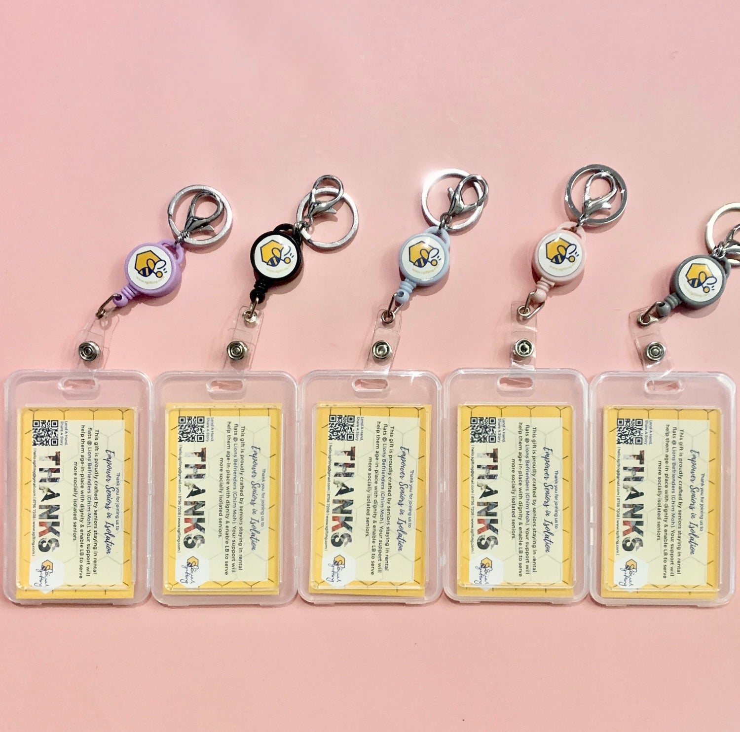 Retractable Acrylic Card Holder – Social Gifting / SGifting Pte Ltd